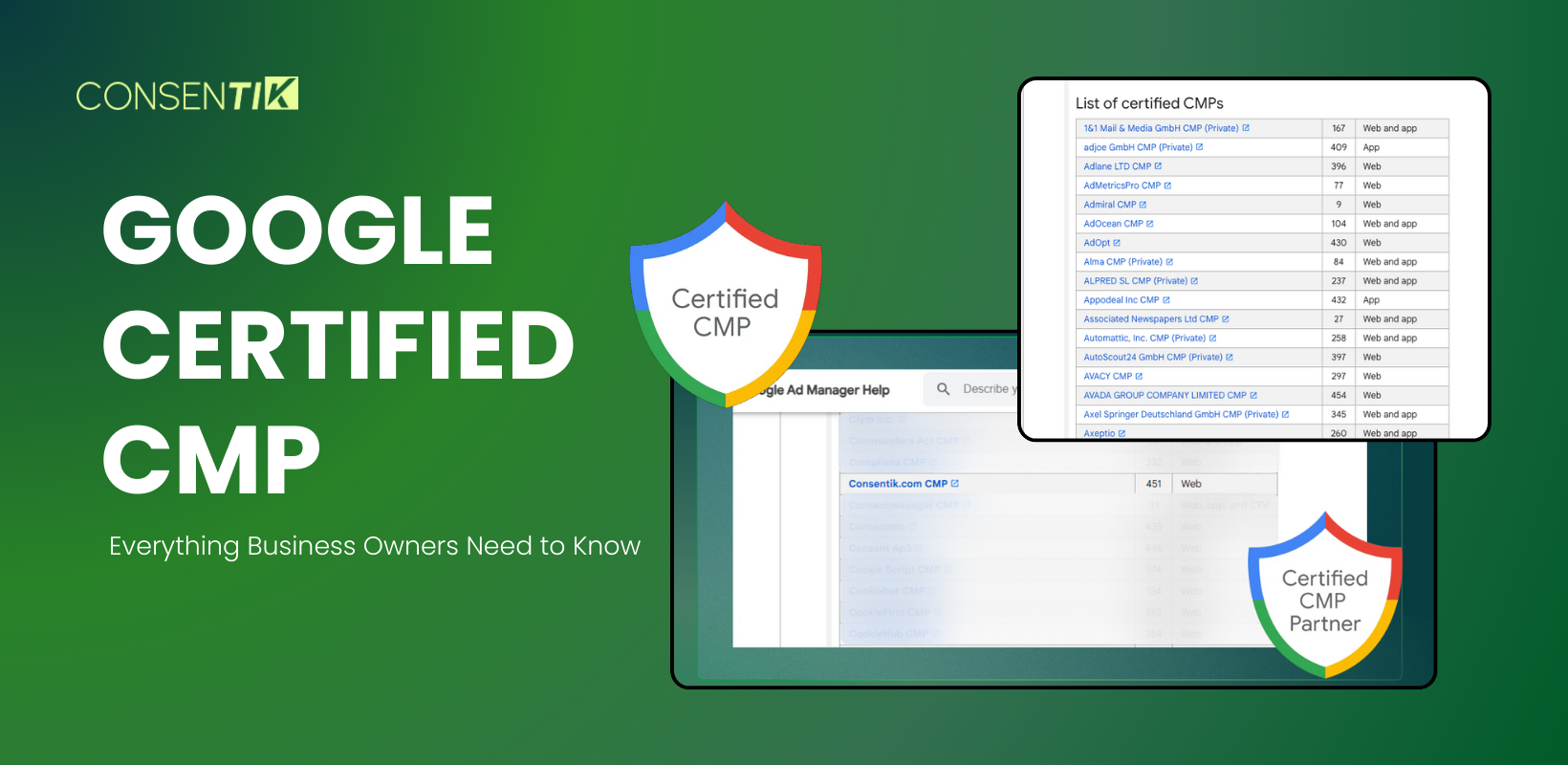 Google-Certified CMP: Everything Business Owners Need to Know